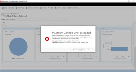 Dynamics Online Maximum Controls Limit Exceeded Stack Overflow