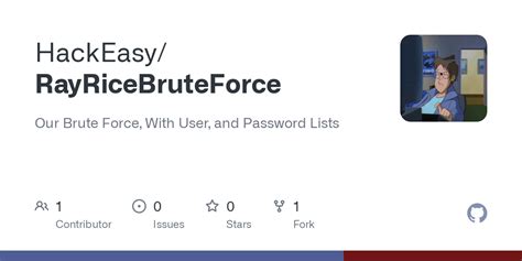 Github Hackeasy Rayricebruteforce Our Brute Force With User And Password Lists
