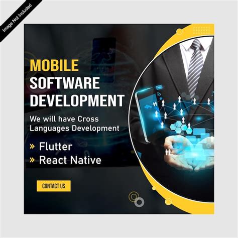 Premium Vector Mobile App Promotion Social Media Post And Web Banner