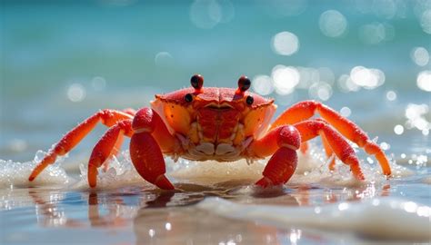 Free Vibrant Shoreline Crab Image Crab Beach Marine Download At