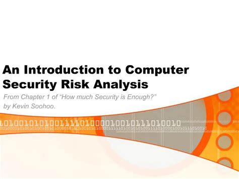 PPT An Introduction To Computer Security Risk Analysis PowerPoint Presentation ID 1273016