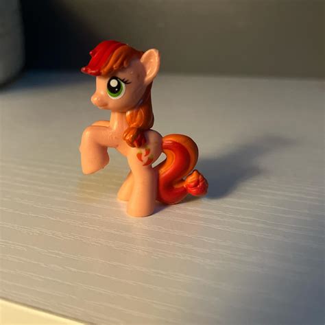 Mlp Pepper Figure She Looks More Pink In Person Depop