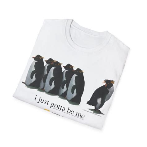 I Just Gotta Be Me Penguin Shirt National Geographic Vintage Tee Ashbubble