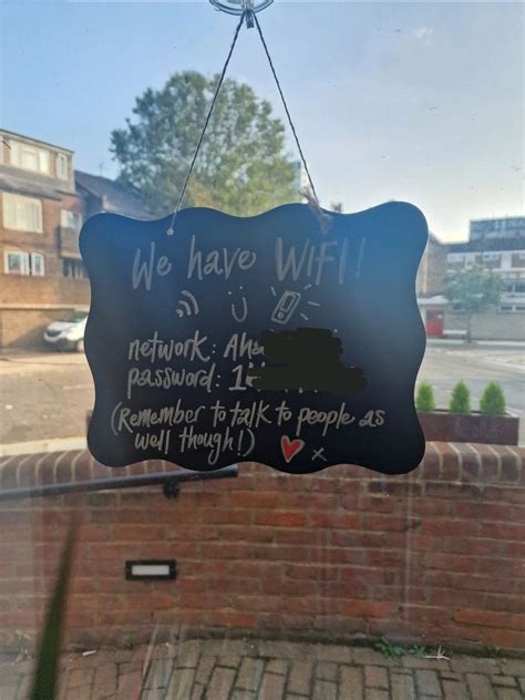 Radoslaw Wosik On Linkedin We Have A Wifi But Remember To Talk To People As Well Nothing Is