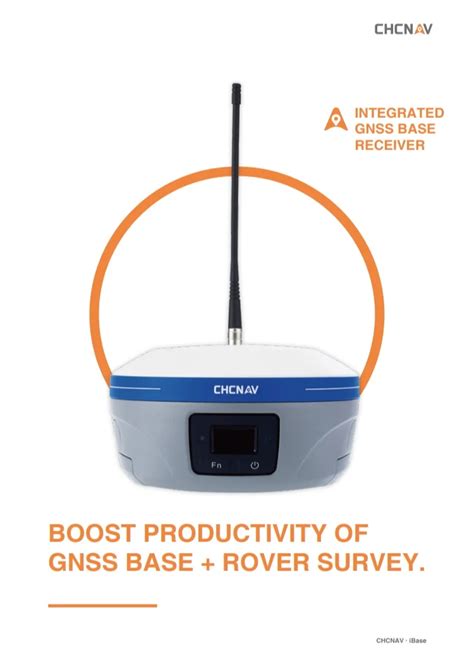 Professional Gps Rtk Gnss Chcnav X1 Gps Survey Equipment Gnss Rtk Ibase