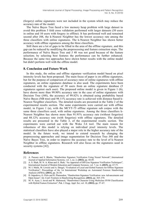 An Offline Signature Verification Using Pixels Intensity Levels Pdf