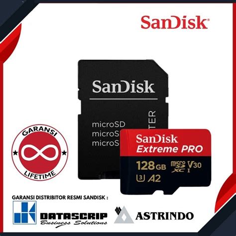 Jual Sandisk Extreme Pro Memory Microsd Uhs I Gb Micro Sdhc Gb Shopee Indonesia