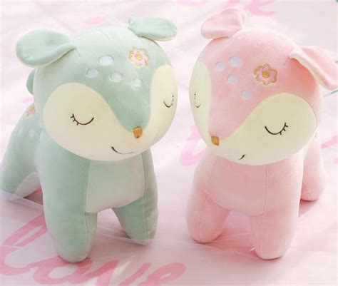 Sweet Pastel Deer Fawn Plush Toy Abdl Ageplay Cgl Ddlg Playground