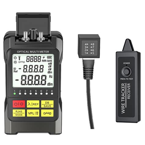 Fiber Optic Optical Meter 70 10dbm 100mw Rj45 Tester Optical