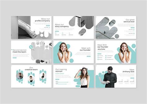 Random Powerpoint Template Presentation Template