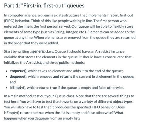 Solved Part 3 Priority Queues A Priority Queue Is A