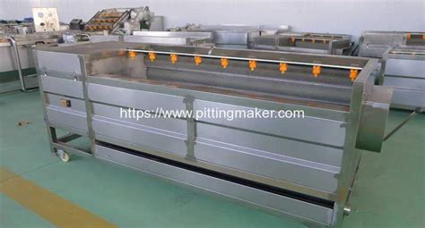 brush type dates washing cleaning machine dates pitting machine
