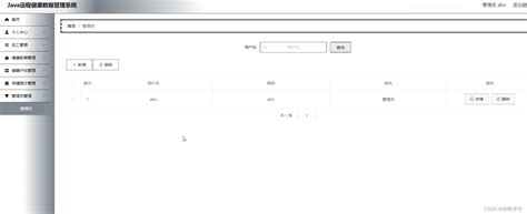 Ssm毕设项目java远程健康数据管理系统f36p3（javavuemybatismavenmysql） Csdn博客