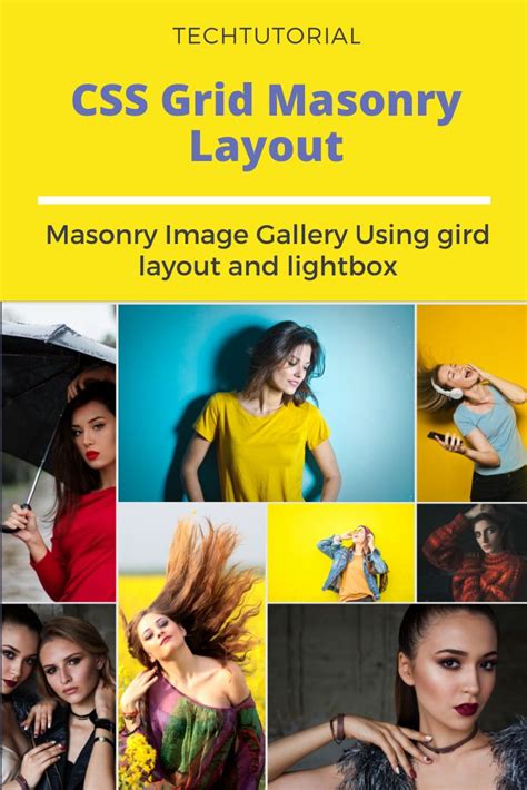 Responsive Pure Css Pinterest Masonry Layout