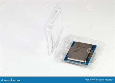 intel cpu central processor unit core i7 13700 with pe package editorial image image of