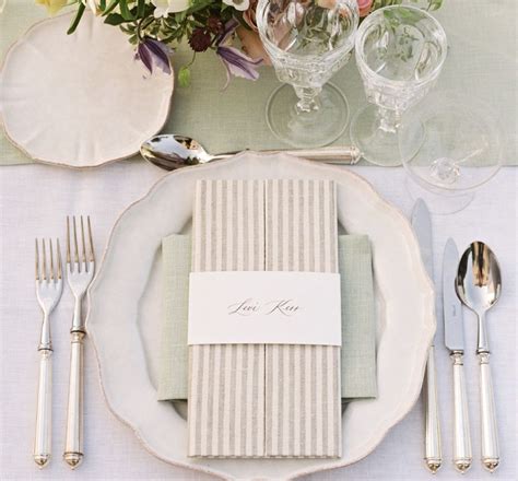 Romantic Wedding Table Setting