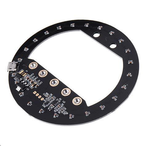 Microbit Light Ring Expansion Board Microbit Full Color Led Module Rgb Driver Programmable