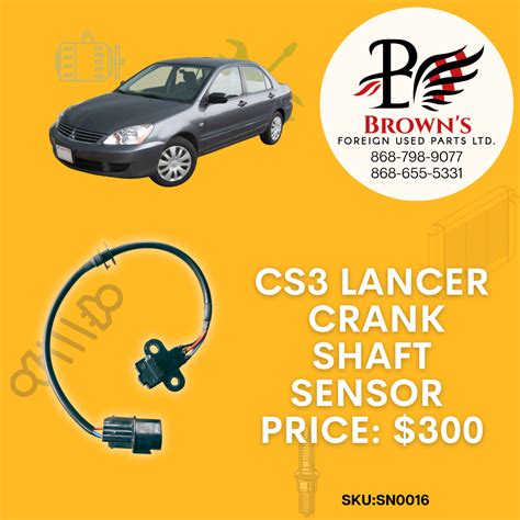 Cs3 Crank Sensor Browns Auto Parts
