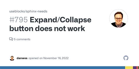 Expandcollapse Button Does Not Work · Issue 795 · Useblockssphinx