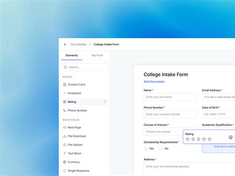 Form Builder 1 Images Behance