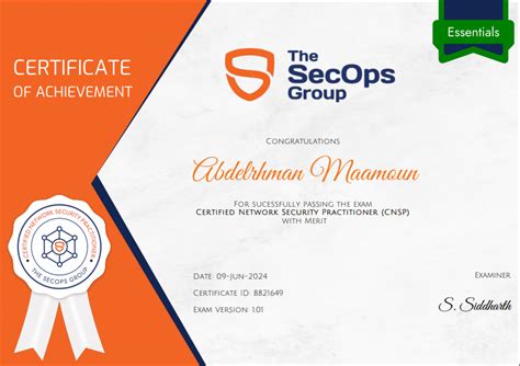 certified network security professional cnsp comprehensive exam
