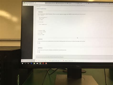 Solved Question 3 Examine The C Programming Segment Given