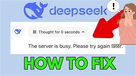 How To Fix The DeepSeek Server Busy Issue A Guide With Real Solutions Open AI Master