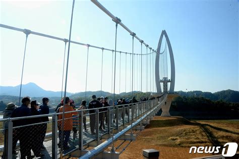 임실 옥정호 출렁다리 개통