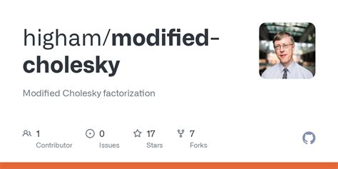 Github Highammodified Cholesky Modified Cholesky Factorization