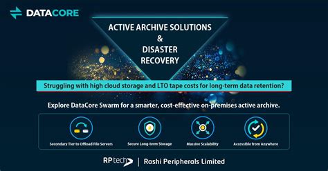 Rp Tech India On Linkedin Datacore Swarm Datacoreswarm Activearchive Objectstorage…