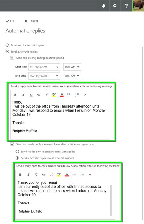 Set Auto Reply In Microsoft Outlook Deltaiam