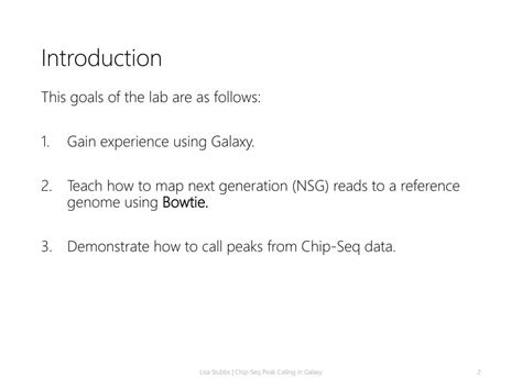 Ppt Chip Seq Peak Calling In Galaxy Powerpoint Presentation Free