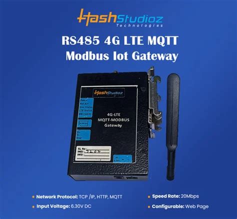 RS485 4G LTE MQTT Modbus IoT Gateway At 7500 Piece Modbus RTU Gateway In Noida ID