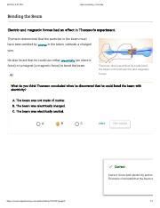 Bending The Beam Pdf PM Apex Learning Courses Bending The Beam Electric And