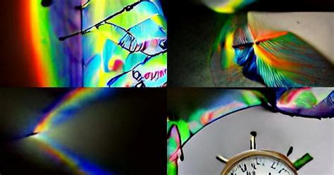 Deepai Broken Nebula Clock Makes A Rainbow Prism Imgur