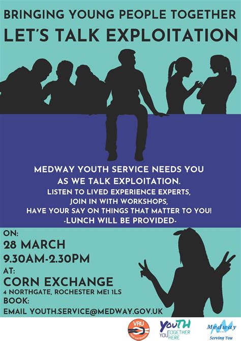 Lets Talk Exploitation Kent And Medway Violence Reduction Unit Vru