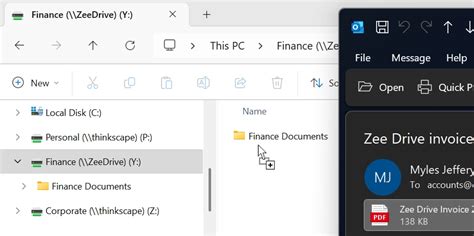 Drag And Drop Outlook Emails And Attachments Zee Drive Docs