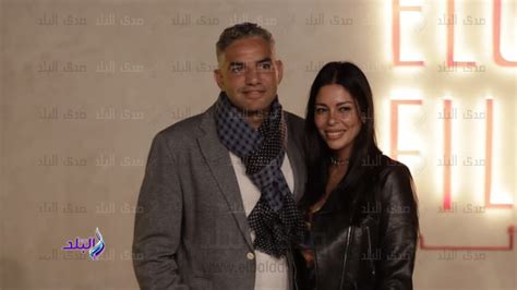 مهرجان الجونة السينمائي محمد شاهين ونسرين طافش في عرض الفيلم