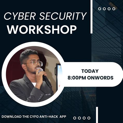 Kovvuri Shanmukha Sai Kumar Reddy On Linkedin Cybersecurity Workshop