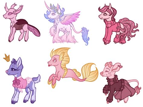 Mlp Batch Adopts 02 46 Open By Pinklem0nadepunk On Deviantart