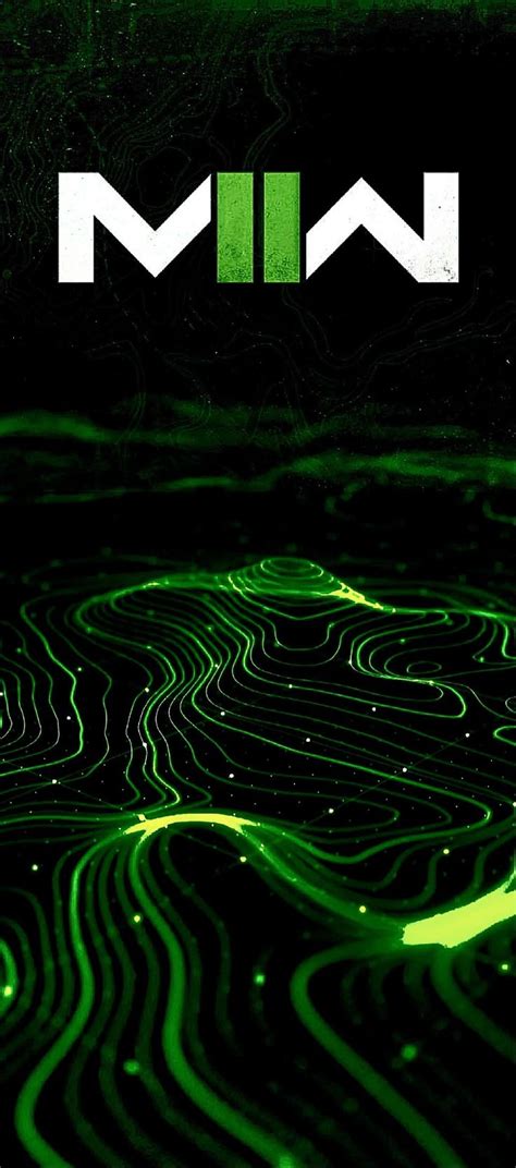 Call Of Duty Modern Warfare 2 Topography Logo Mw2 Wallpaper Mobile