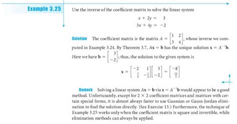 Solved In Exercises 11 And 12 Solve The Given System Using