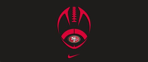 San Francisco 49ers Wallpaper 4k Minimal Logo Dark Background