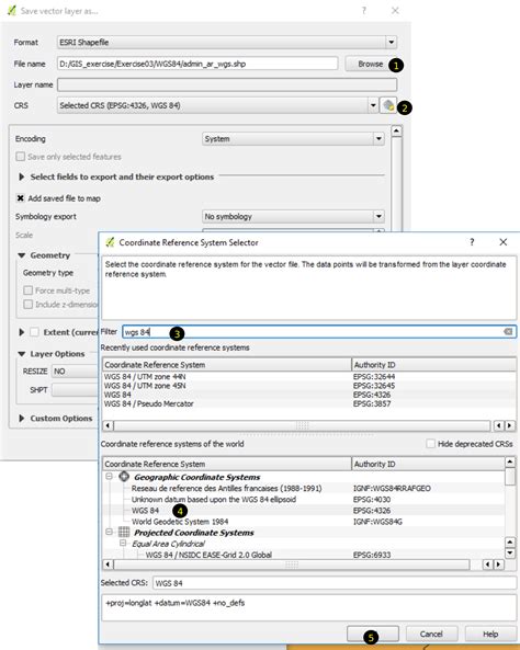 Chapter 3 Coordinate Reference System Learn Gis Through Practice