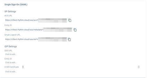 Using Single Sign On SSO