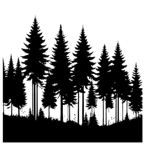 Premium Vector Free Download Vector Forest Tree Illustration
