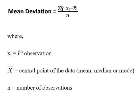 Mean Deviation Formula Trung TÂm Gia SƯ TÂm TÀi ĐỨc Hotline 091