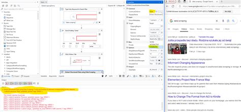 Extract Structured Data Using Data Scraping Could Not Find The Ui Element Corresponding To This