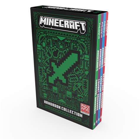 All New Official Minecraft Combat Handbook 4 Books Collection Set By