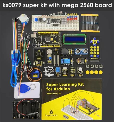 Keyestudio Super Starter Learning Kit For Arduino Sensor Kits For Mega View Mega